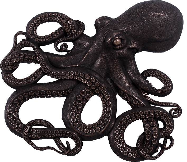 Awesome Octopus Imperial Bronze Finish