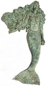 Wall Mermaid Shipwreck Finish