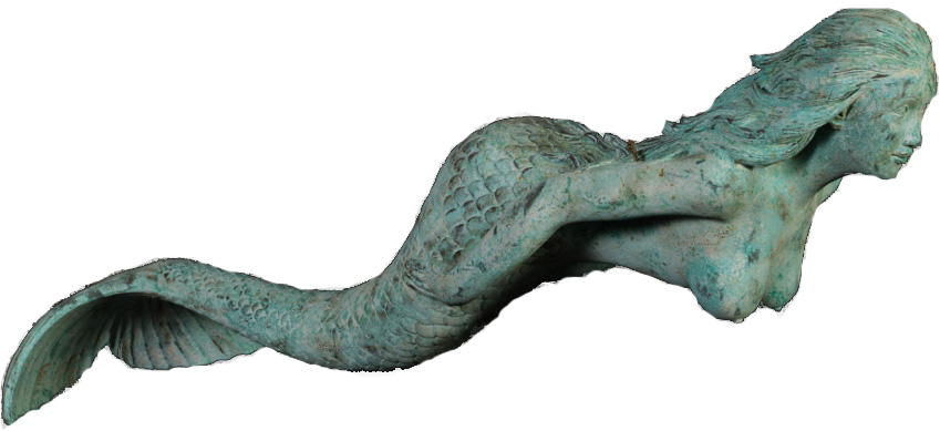 SERINA Swimming Mermaid Shipwreck