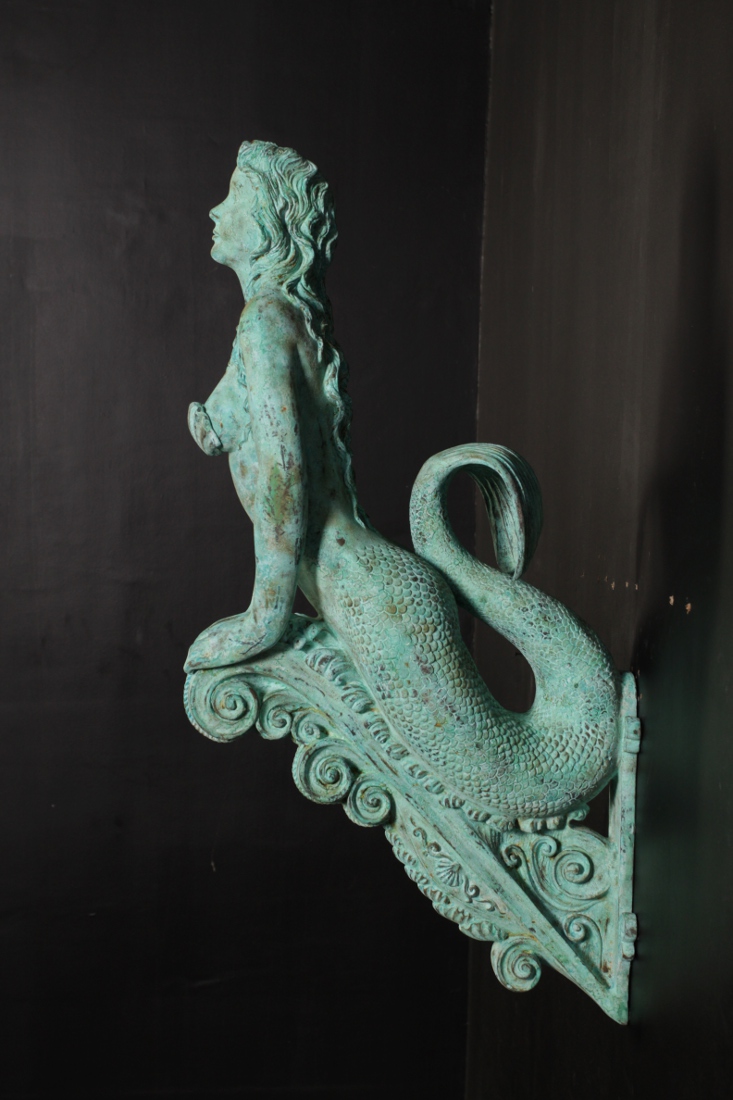 MARINEA Sea Siren Mermaid Figurehead Shipwreck Finish