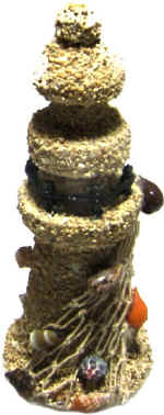 RESIN LIGHTHOUSE SAND FINISH