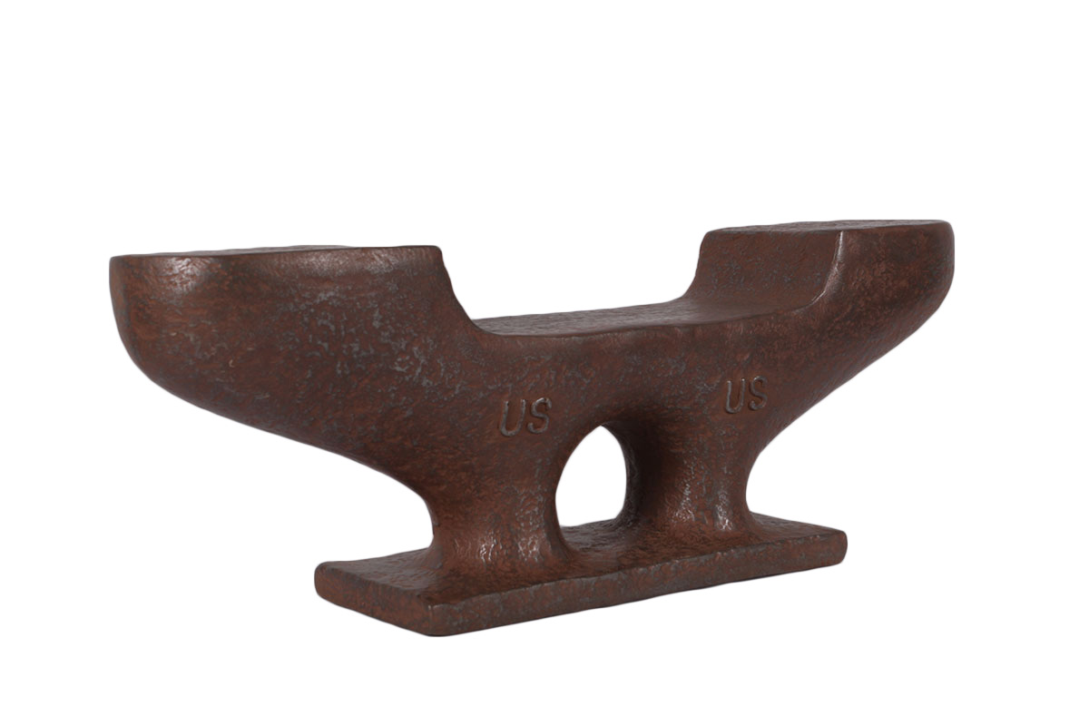 Large Ship Dock Cleat Iron Finish