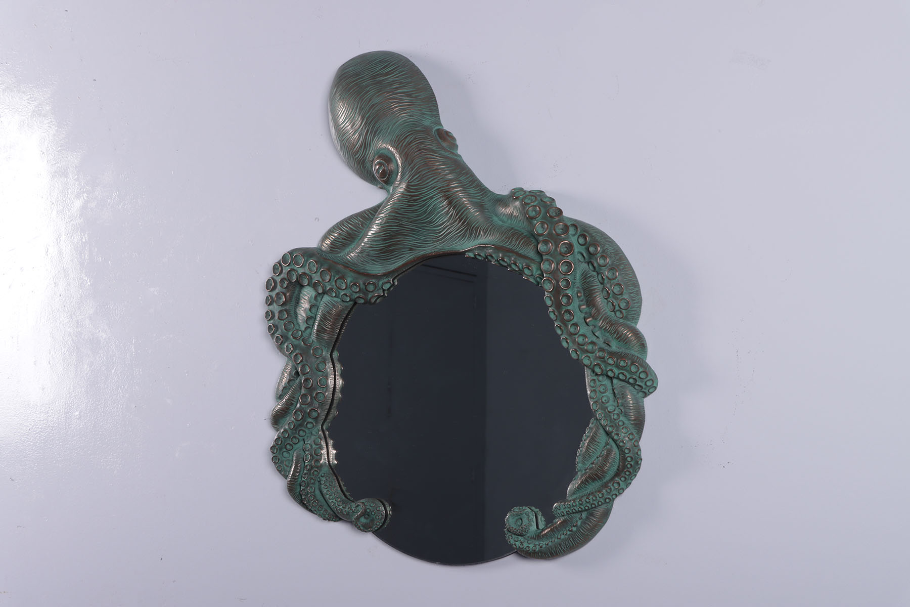 Octopus Mirror Verde Bronze