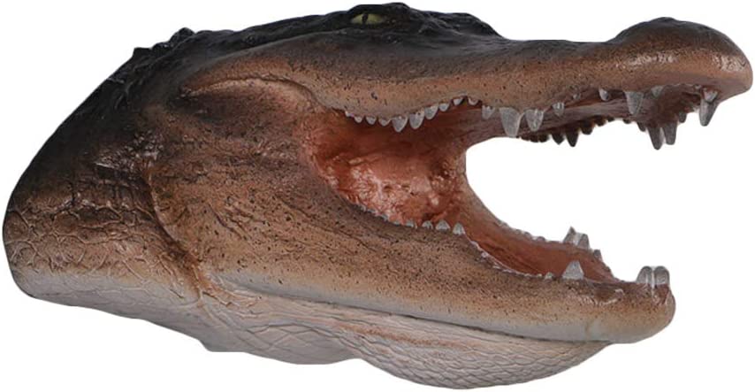 Alligator Head Large Trophy Wall Sculpture Decor